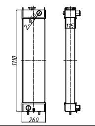 China Komatsu PC120-8 Excavator Radiator | Heavy Duty Assembly Commercial Grade for sale