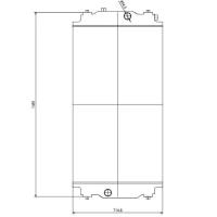 China Aluminum Diesel Engine Water Radiator C18 CATER 250-4452 2504452 for sale