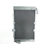 China Hyundai Excavator R220-5 Hydraulic Oil Radiator Aluminum Material for sale