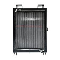 China 1301-00368 Yutong Bus Radiator Aluminum Material Silver Color for sale