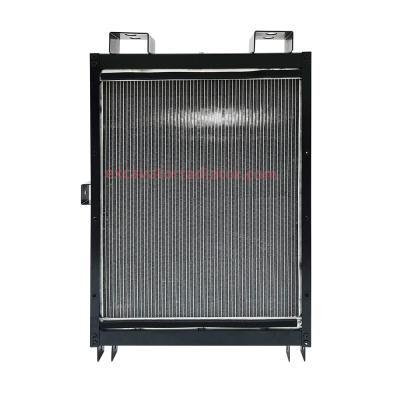 China 1301-00368 Yutong Bus Radiator Aluminum Material Silver Color for sale