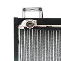 China 1301-00368 Yutong Bus Radiator Aluminum Material Silver Color for sale
