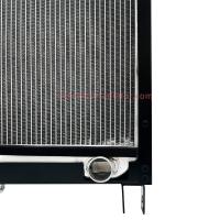 China 1301-00368 Yutong Bus Radiator Aluminum Material Silver Color for sale