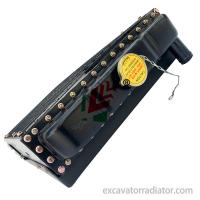 China Weichai K4100 Right Left Bend DF Engineering Machinery Generator Radiator Mechanical Accessories for sale