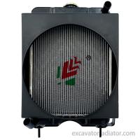 China Weichai K4100 Right Left Bend DF Engineering Machinery Generator Radiator Mechanical Accessories for sale