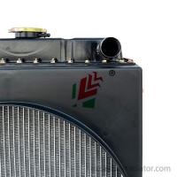 China Weichai K4100 Right Left Bend DF Engineering Machinery Generator Radiator Mechanical Accessories for sale