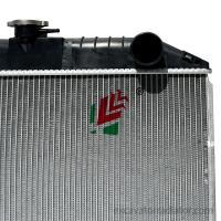 China Hino R407 automotive truck radiator aluminum assembly water tank engine cooling system with overflow pipe for sale
