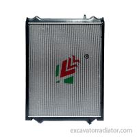 China Guangzhou ISUZU Mixer Truck Radiator Water Tank Cooling Assembly Concrete Mixing And Cooling System for sale