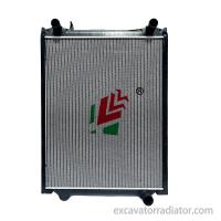 China Guangzhou ISUZU Mixer Truck Radiator Water Tank Cooling Assembly Concrete Mixing And Cooling System for sale