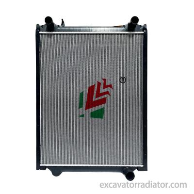 China Guangzhou ISUZU Mixer Truck Radiator Water Tank Cooling Assembly Concrete Mixing And Cooling System for sale