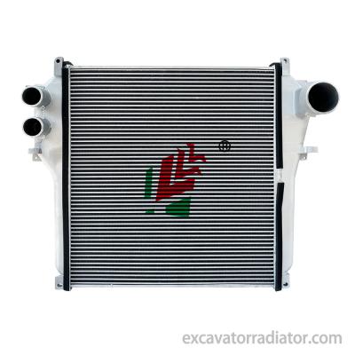 China Dual Port Intercooler For Hino Trucks High-quality Aluminum Core Trucks Heat Dissipation Intercooler Automotive Accessor for sale