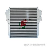 China Hino Truck Single Port Intercooler High-performance Aluminum Core Truck Heat Dissipation Intercooler Assembly Accessorie for sale