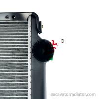 China Isuzu 51k radiator high-quality aluminum core truck radiator assembly accessories for sale