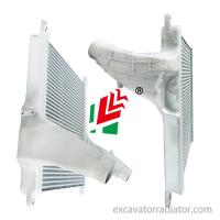 China Isuzu intercooler OEM114310555 high-performance aluminum truck heat dissipation intercooler assembly for sale