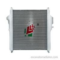 China Isuzu intercooler OEM114310555 high-performance aluminum truck heat dissipation intercooler assembly for sale