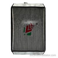 China Jianghuai JAC1024 Bus Radiator Cooler Assembly Aluminum Passenger Car Engine Cooling System Water Tank  Silver Color for sale