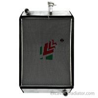 China Jianghuai JAC1024 Bus Radiator Cooler Assembly Aluminum Passenger Car Engine Cooling System Water Tank  Silver Color for sale