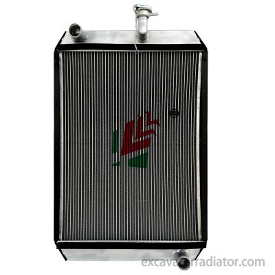 China Jianghuai JAC1024 Bus Radiator Cooler Assembly Aluminum Passenger Car Engine Cooling System Water Tank  Silver Color for sale