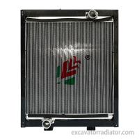 China Jinlv Bus Radiator Cooler 75*63 Assembly Aluminum Passenger Car Engine Cooling System Water Tank For Bus for sale