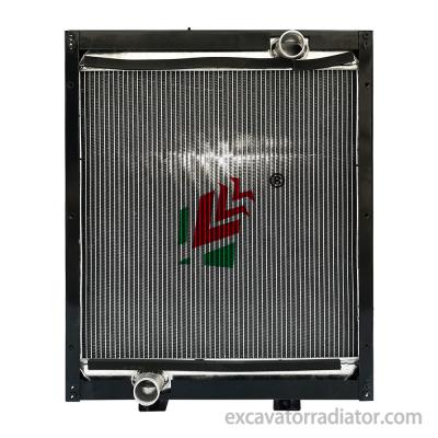 China Jinlv Bus Radiator Cooler 75*63 Assembly Aluminum Passenger Car Engine Cooling System Water Tank For Bus for sale