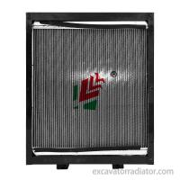 China Jinlv Bus Radiator Cooler 75*63 Assembly Aluminum Passenger Car Engine Cooling System Water Tank For Bus for sale