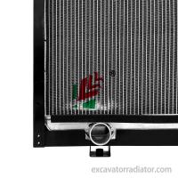 China Jinlv Bus Radiator Cooler 75*63 Assembly Aluminum Passenger Car Engine Cooling System Water Tank For Bus for sale