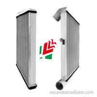 China Neoplan Large Radiator Intercooler Assembly Aluminum Passenger Car Engine Cooling Sysystem Water Tank for sale