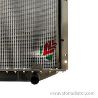 China LiuGong Excavator Radiator | Engine Cooling Component Commercial Grade for sale