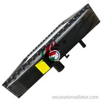 China Multi-Row XCMG Heavy Machinery Radiator Complete Heat Exchanger Commercial Grade | Excavator Cooling System for sale