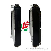 China Hyundai Excavator Radiator | Water Tank Heat Exchange Unit Commercial Grade for sale