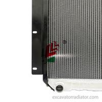 China Hyundai Excavator Radiator | Water Tank Heat Exchange Unit Commercial Grade for sale