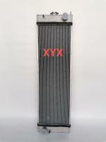 China Komatsu PC200-8 Excavator Radiator | Aluminum Core Cooling System Assembly | 4-Row Tube Radiator for sale