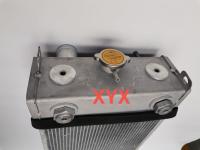 China Komatsu PC200-8 Excavator Radiator | Aluminum Core Cooling System Assembly | 4-Row Tube Radiator for sale