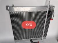 China Hydraulic 4 Core Aluminum Radiator , Komatsu PC200-3 Street Rod Radiators for sale