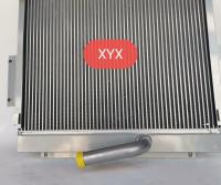 China 38KG Hydraulic Oil Radiator Carter E320 Excavator Use All Aluminum for sale