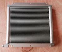 China Hydraulic Oil 3 Row Aluminum Radiator Assembly , Komatsu PC75UU-2 22x19 Radiator for sale