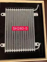 China Sumitomo SH240-5 Diesel Radiator , Excavator Two Row Radiator for sale