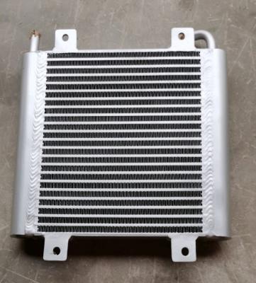 China Carter E303 Excavator Custom Aluminum Radiator Straight Bend for sale