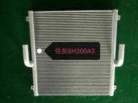 China 5CM Al Hydraulic Oil Radiator Assembly For Sumitomo SH200A3 Excavator for sale