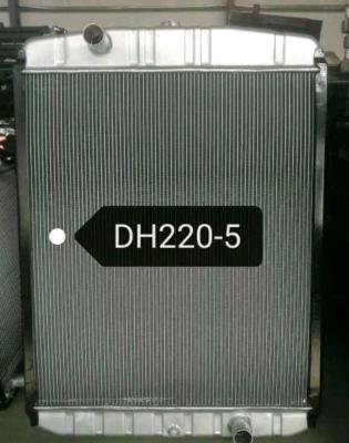China Doosan DH220-5 Excavator Radiator | 1060mm Complete Radiator Assembly | Multi-Row Aluminum Core for sale