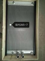 China Hyundai R265-7 Hydraulic Oil Radiator Assembly Silver White Color for sale