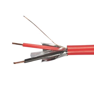 China PVC Insulation Fire Resistant Cable 2x1.5mm2 1/0.5tc mm CE RoHS Certified for sale