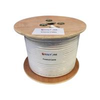 China 20 Cores Shielded Alarm Cable 20x0.22mm2 Stranded Conductors 7x0.2mm TCCA White PVC Sheath for sale