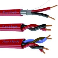 China 2x1.0mm2 Solid Copper Conductor Shielded PVC Twisted Pair Fire Alarm Cable for Emergency for sale