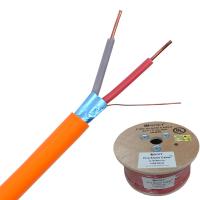 China 240mm Fire Resistant Cable 2x1.0mm2 1.5mm 2 Core PVC Jacket Unshielded ExactCables for sale