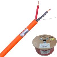 China ExactCables UL1424 Bare Copper Wire 1.5mm 2 Core Shield Fire Cable Fire Rated Cable for sale