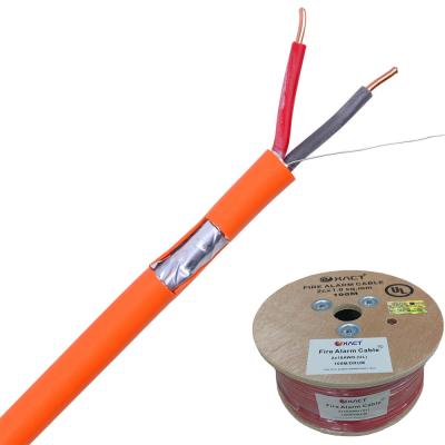 China ExactCables UL1424 Bare Copper Wire 1.5mm 2 Core Shield Fire Cable Fire Rated Cable for sale