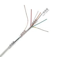 China 6 Core 6x0.22mm2 Shielded Stranded CCA Alarm Cable PVC Insulation CPR Eca for sale