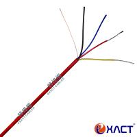 China ExactCables FPLR Fire Alarm Cable 4x4.0mm2 CE RoHS Certified Bare Copper Shielded for sale