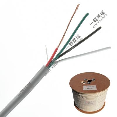 China Exact Cables 10x0.22mm2 Shielded Stranded CCA PVC Insulation Alarm Cable for Industrial for sale